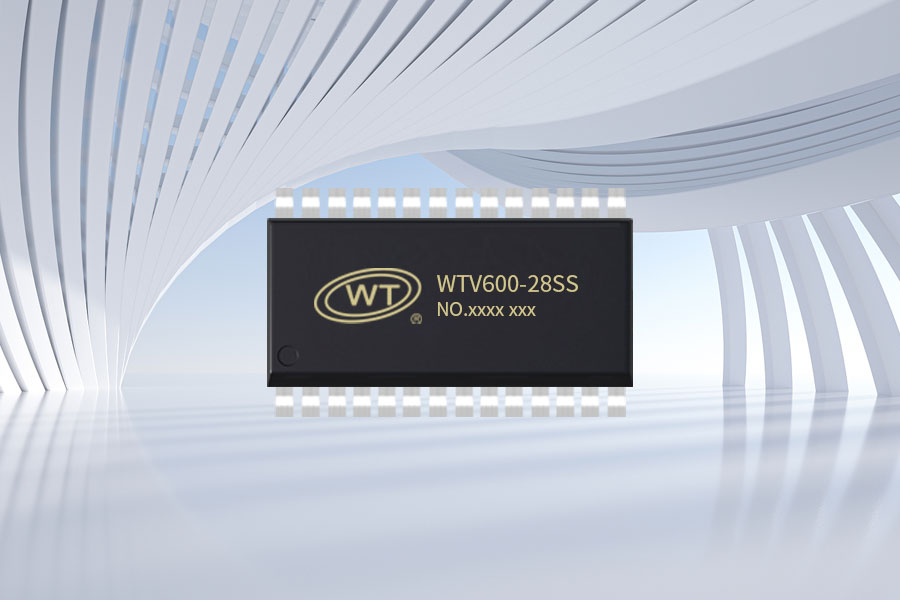 Multi-channel Mixing Chip Solution WTV600-28SS - WayTronic Sound Chip