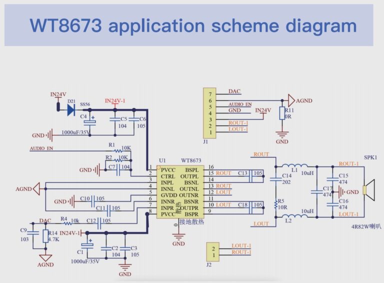 Audio Amplifier IC - WayTronic Sound Chip