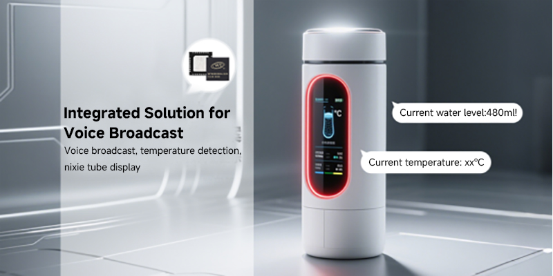 Ultra-Low Power! WTV380-p Audio Chip Powers All-in-One Voice Solution for Smart Water Bottles ...